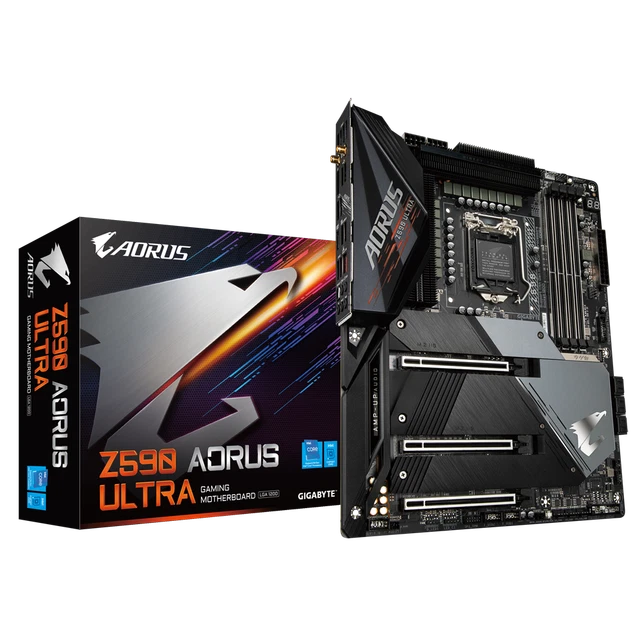 GIGABYTE Z590 AORUS ULTRA Motherboard CPU SOCKET LGA1200 Intel DDR4 ...