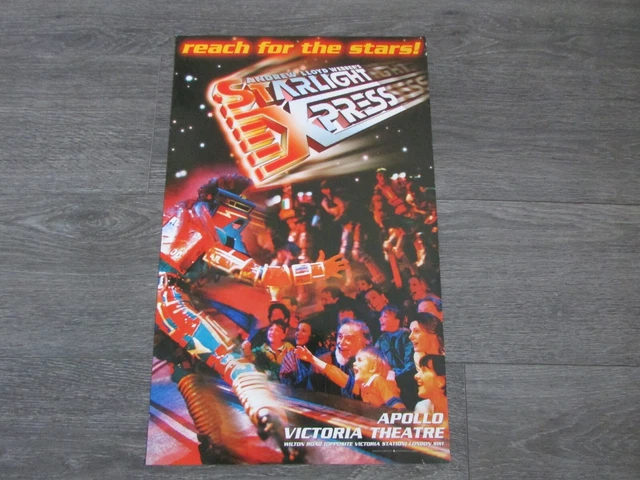 ANDREW LLOYD WEBBER Starlight Express Original Apollo Victoria Theatre ...