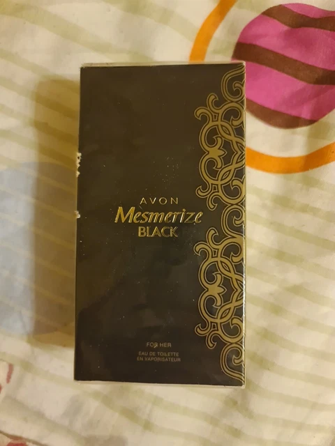 AVON MESMERIZE BLACK for Her Eau de Toilette - 50ml- NEW & SEALED £21. ...