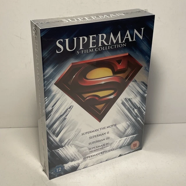 SUPERMAN 5 FILM Collection, The Ultimate Collection, DVD Boxset New ...