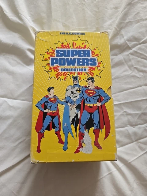 SUPER POWERS EXCLUSIVE UK VHS Collection DC Superman, Superboy, Batman ...