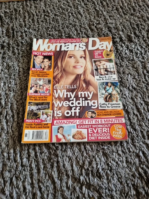 WOMAN'S DAY MAGAZINE August 2003-Elle Macpherson $25.00 - PicClick AU