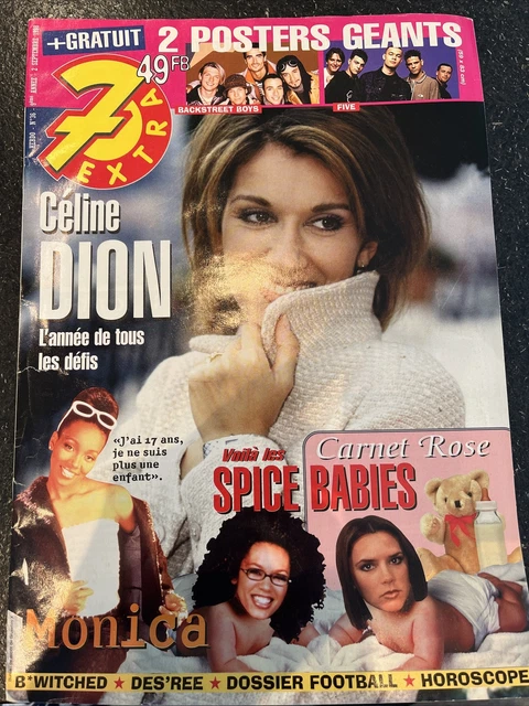 CELINE DION SPICE Girls Backstreet Boys Five Mylene Farmer Magazine 7 ...