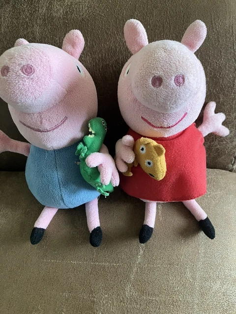 PEPPA PIG AND George Ty beanie babies £4.00 - PicClick UK