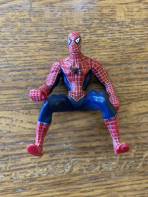 FIGURINE ARTICULÉE SPIDER-MAN Spiderman 4" position assise rampante ...
