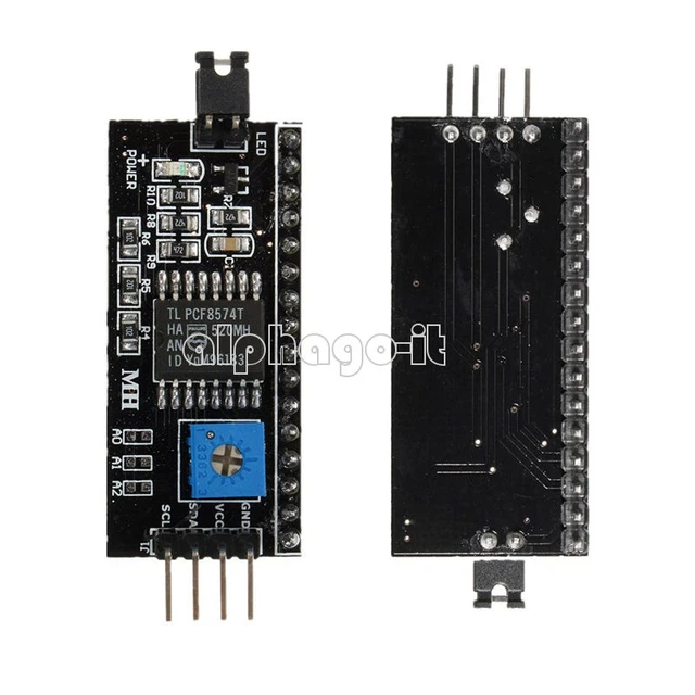IIC/I2C/TWI/SPI SERIAL INTERFACE Board Module Port for Arduino 1602LCD ... IIC/I2C/TWI/SPI SERIAL INTERFACE Board Module Port for Arduino 1602LCD ...