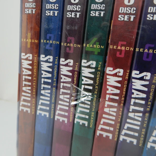 SMALLVILLE COMPLETE SERIES 1-10 Superman Region 4 DVD Box Set New ...