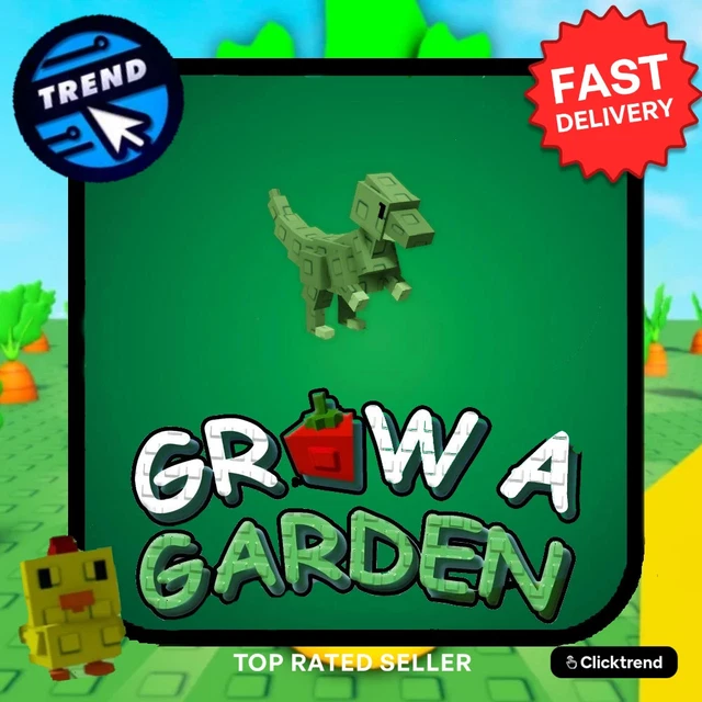 RAPTOR GROW A Garden Roblox | Seeds, Gears, Animals | Fast & Easy $2.06 ...