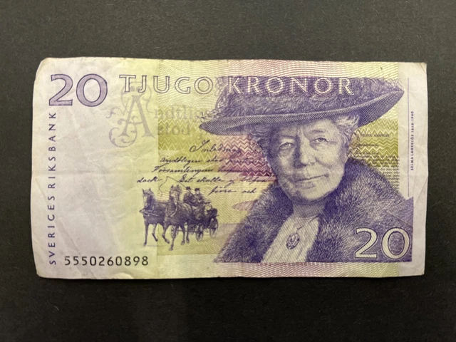 SWEDEN 20 KRONOR Banknote Set (10) LOT: 1101-006 £0.99 - PicClick UK