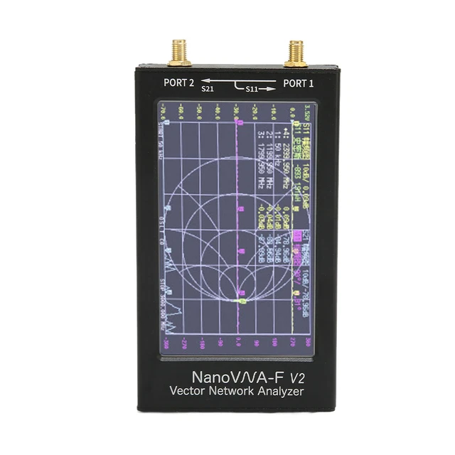 NANOVNA F V2 Vector Network Analyzer 4.3 Inch IPS LCD Touch Screen 50kHz‑300 FTD $230.14 ...
