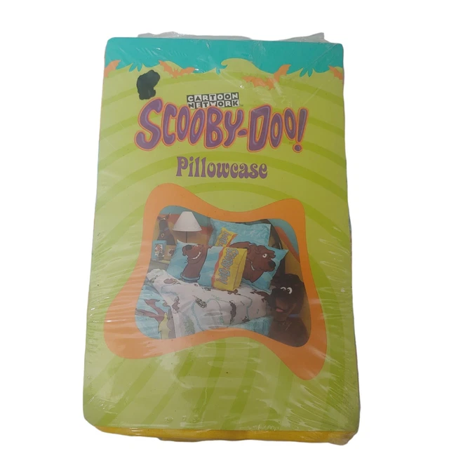 SCOOBY DOO PILLOWCASE Dan River Cartoon Network Standard Single Kids ...