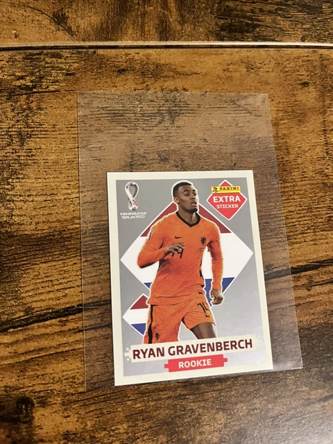 PANINI FIFA WM 2022 Qatar Ryan Gravenberch EXTRA STICKER Silber Rookie £36.96 - PicClick UK