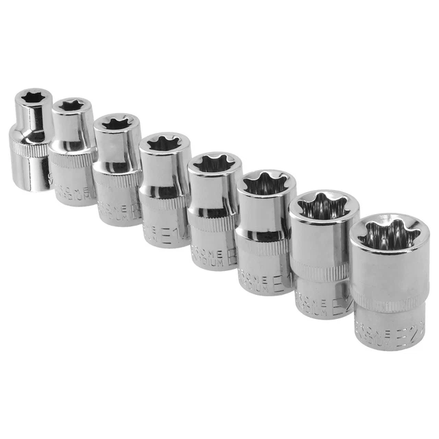 SOCKETS TYPE E12 Outil Prise Torx Femelle pour E10/E12/E14/E16/E18/E20 ...