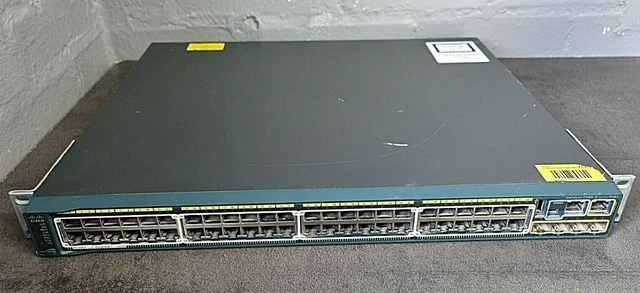 CISCO CATALYST 2960-S Network Switch PoE+ Stack Module WS-C2960S-48LPS ...
