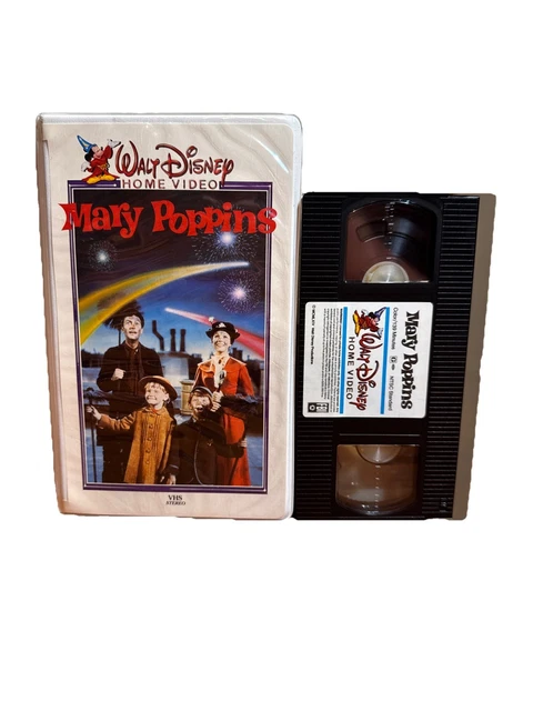 MARY POPPINS VHS Tape Used Walt Disney Original First Release VG+ ...