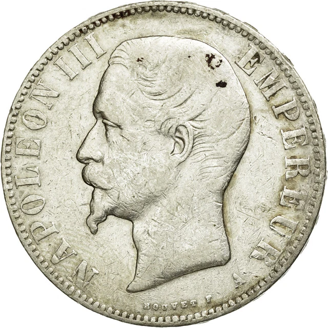 MONNAIE, FRANCE, NAPOLEON III, Napoléon III, 5 Francs, 1856, Paris, TB+ ...