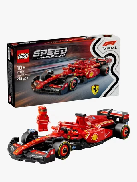 LEGO SPEED CHAMPIONS Ferrari SF-24 F1 Race Car Toy 77242 £27.46 ...