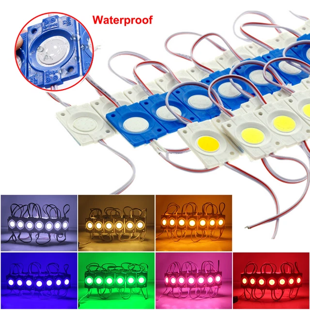 COB MODULE 1 LEDs Strip Light IP65 Club Bright Injection Billboard Lamp ...