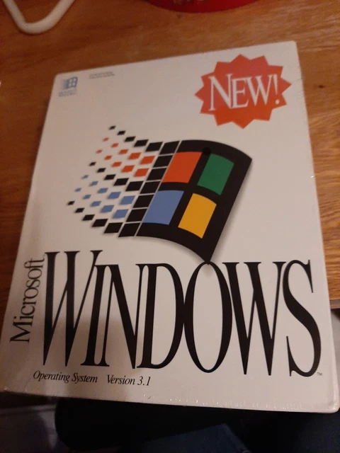 RARE VINTAGE 1992 Classic Microsoft Windows 3.1 Vintage CDROM Disc ...