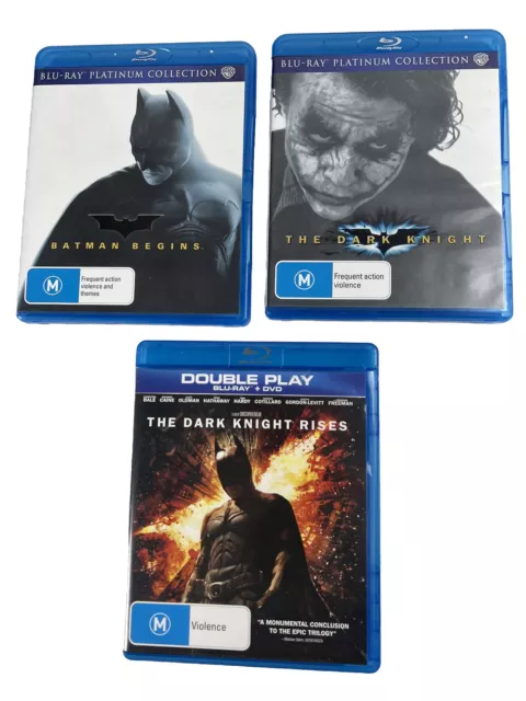 Batman The Complete Dark Knight Trilogy Blu Ray Batman Begins Free