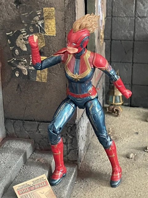 MARVEL LEGENDS CAPTAIN Marvel Figure 6"" 1/12 MCU Fantastic Secret Wars ...