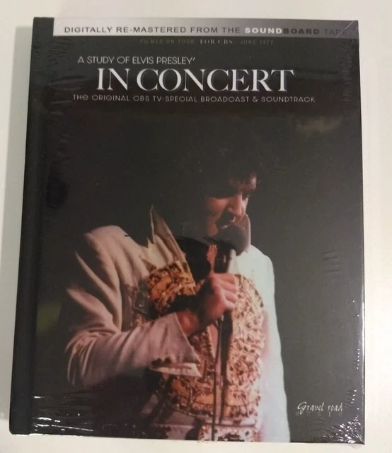 ELVIS PRESLEY DVD Elvis In Concert Box Set (Book+Cd+Dvd+Bluray) Nuovo ...