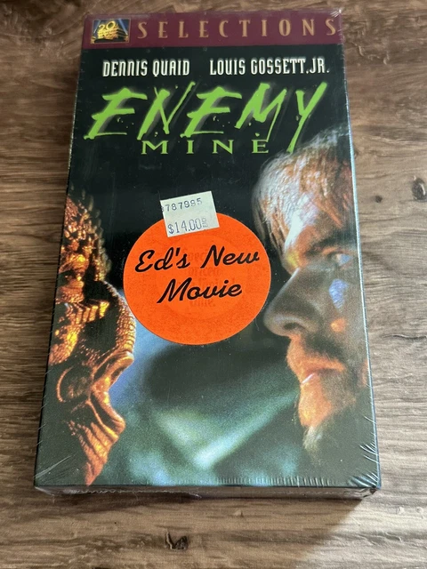 BRAND NEW ENEMY Mine (VHS 1985, Selections) Dennis Quaid, Louis Gossett ...