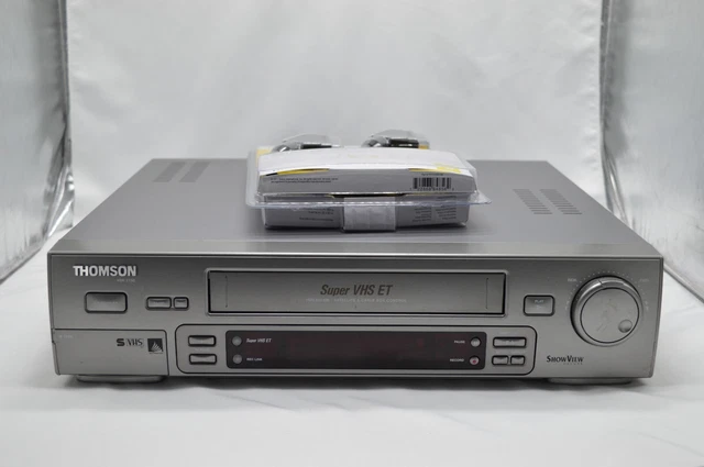 MAGNÉTOSCOPE LECTEUR RECORDER VHS THOMSON Super VHS S-VHS VSH2150F PAL ...