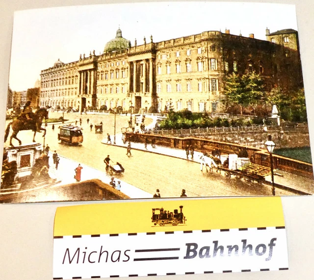 STADTSCHLOSS 1907 VECCHIO Berlino Vecchio Cartolina 50er Anni 123 Å-copy EUR 11,73 - PicClick FR