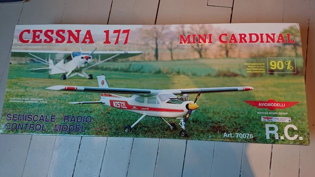 KIT AVION RC Cessna 177 Mini Cardinal Aviomodelli Semi scale 1730 mm ...