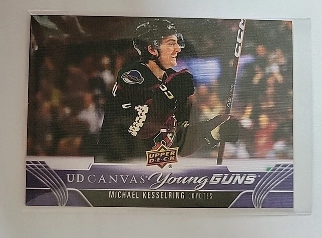 2023-24 UPPER DECK Series 2 UD Young Guns Canvas Michael Kesselring ...
