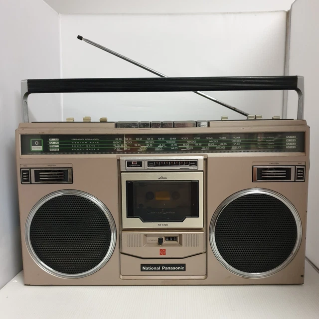 NATIONAL PANASONIC RX-5100 Boombox Stereo Radio Cassette Vintage £111. ...