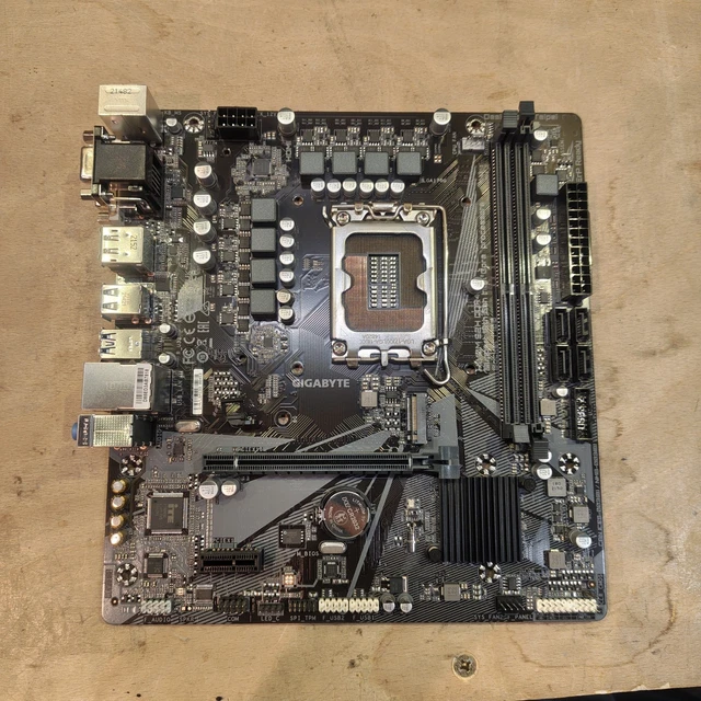 GIGABYTE H610M S2H DDR4 LGA 1700 MicroATX Intel Motherboard #022 £50.00 ...