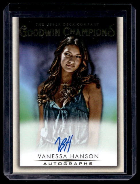 VANESSA HANSON Auto 2021 Upper Deck Goodwin Champions UFC MMA Autograph ...