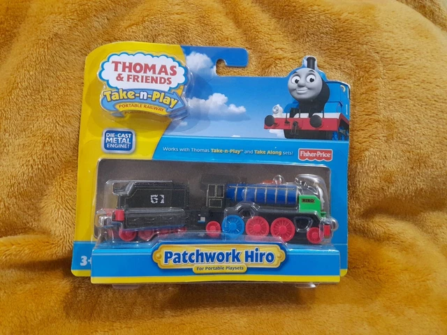 FISHER PRICE THOMAS & Friends Take-n-Play Patchwork Hiro Train Take ...