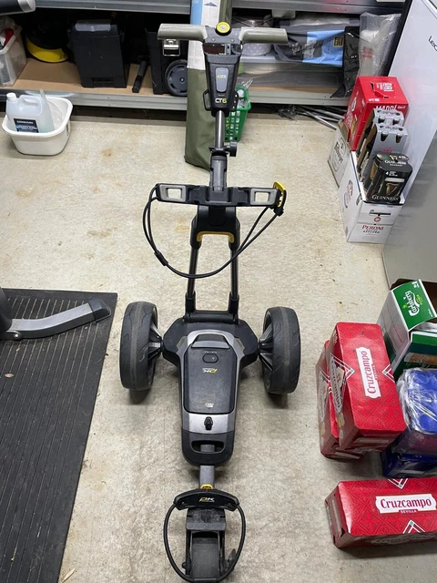 POWAKADDY CT6 ELECTRIC golf trolley £450.00 - PicClick UK