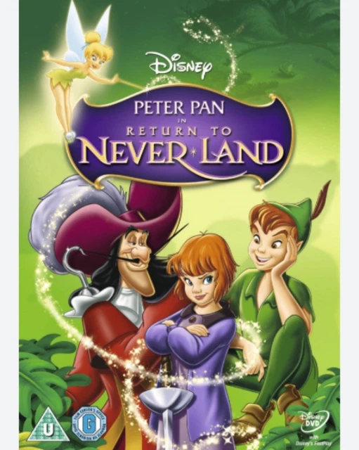 PETER PAN: RETURN to Never Land (Disney) DVD (2012) Robin Budd cert U £ ...