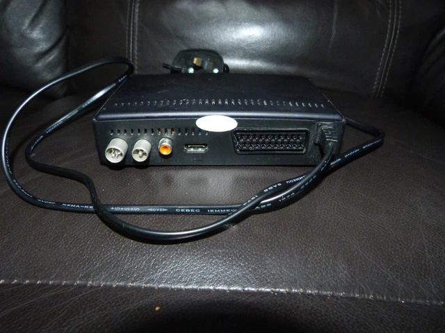 FREEVIEW HD SET-TOP Box Receiver with 32GB Storage HDMI SCART August ...