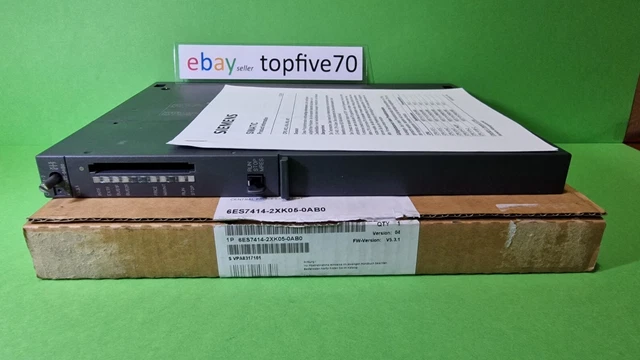 SIEMENS 6ES7414-2XK05-0AB0 SIMATIC S7-400 CPU 414-2 Central processing ...