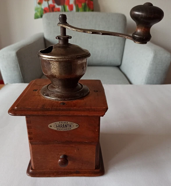 ALTE KAFFEEMÜHLE AUS Holz EUR 9,50 - PicClick DE