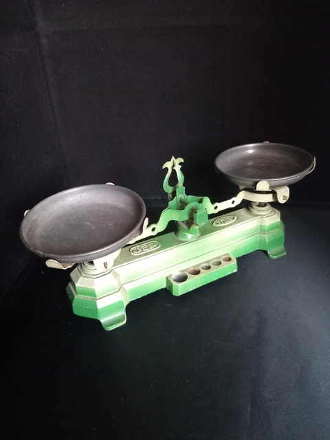 ANCIENNE BALANCE de Cuisine en Fonte JOUET Dinette JEP UNIS FRANCE 1930 ...