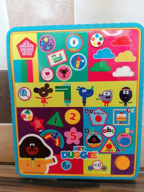 CBEEBIES HEY DUGGEE Smart Tablet Electronic Learning Toy £3.87 ...