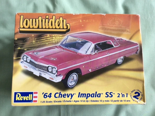 REVELL 1964 CHEVROLET Impala SS lowrider Model kit 1/25 1:25 EUR 28,87 ...