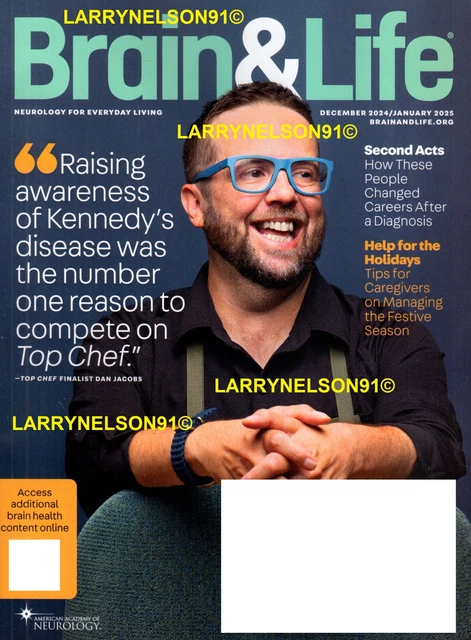 BRAIN & LIFE Magazine December 2024 January 2025 Dan Jacobs Top Chef ...