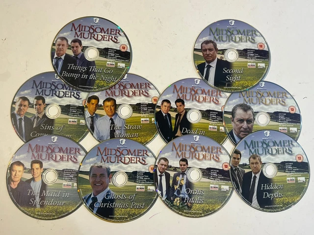 MIDSOMER MURDERS THE Fourth Collection Dvd Bundle ** Discs Only ** Investigation £13.49 ...