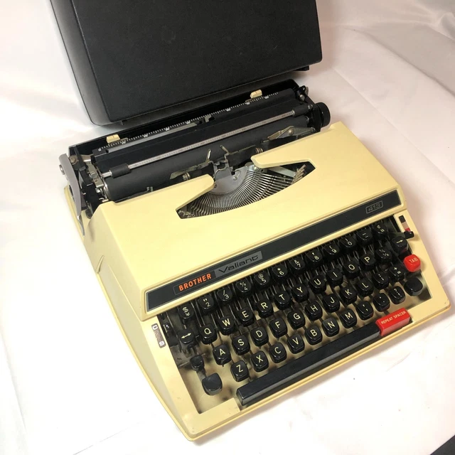 MACHINE À ÉCRIRE, BROTHER Valiant 413, état de fonctionnement confirmé ...