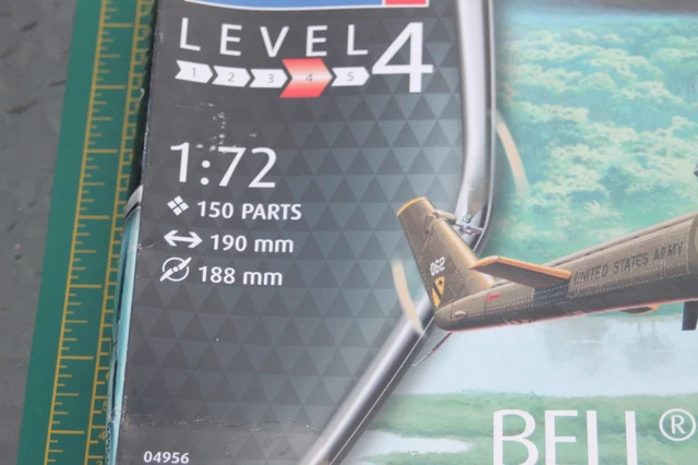 REVELL 04956 Bell Ah-1G Cobra Helicopter 1:72 Model Kit £10.00 ...