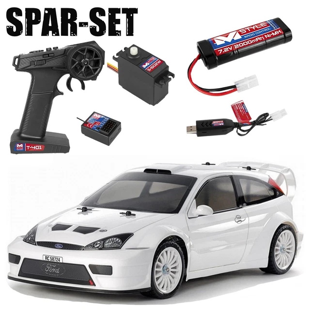 TAMIYA 58724 RC Ford Focus RS Custom TT-02 1:10 - Elektro Einsteiger ...