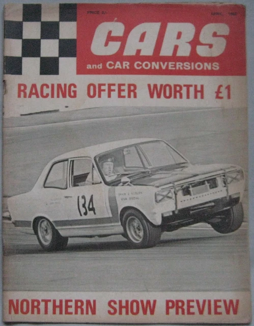 CARS AND CAR Conversions magazine April 1969 featuring Sunbeam, BMW ...