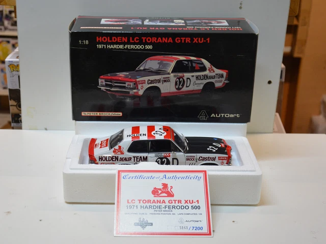 1:18 BIANTE - 1971 Bathurst - LC Torana GTR XU-1 - Peter Brock #32D $305.96 - PicClick AU